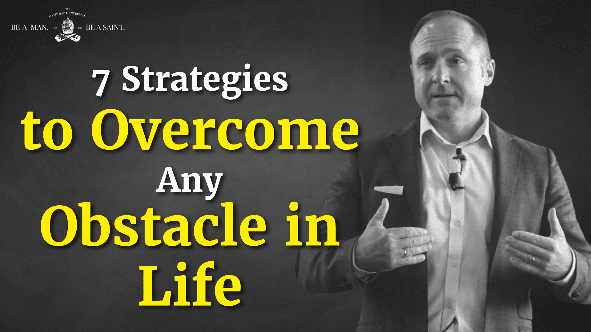 7 Strategies to Overcome any Obstacle in Life (w/ Jonathan Doyle) - The ...
